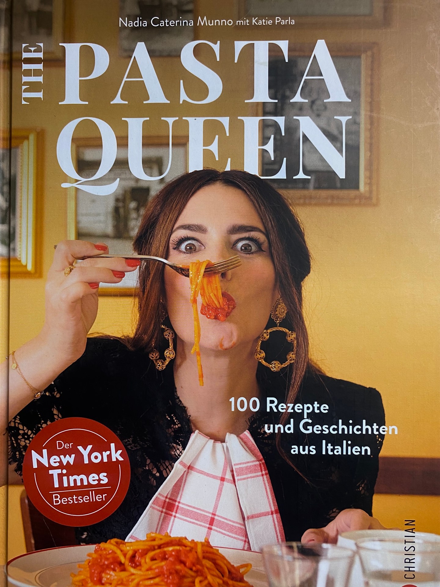 Book of the week – The Pasta Queen – THE BLONDE MOMENTS
